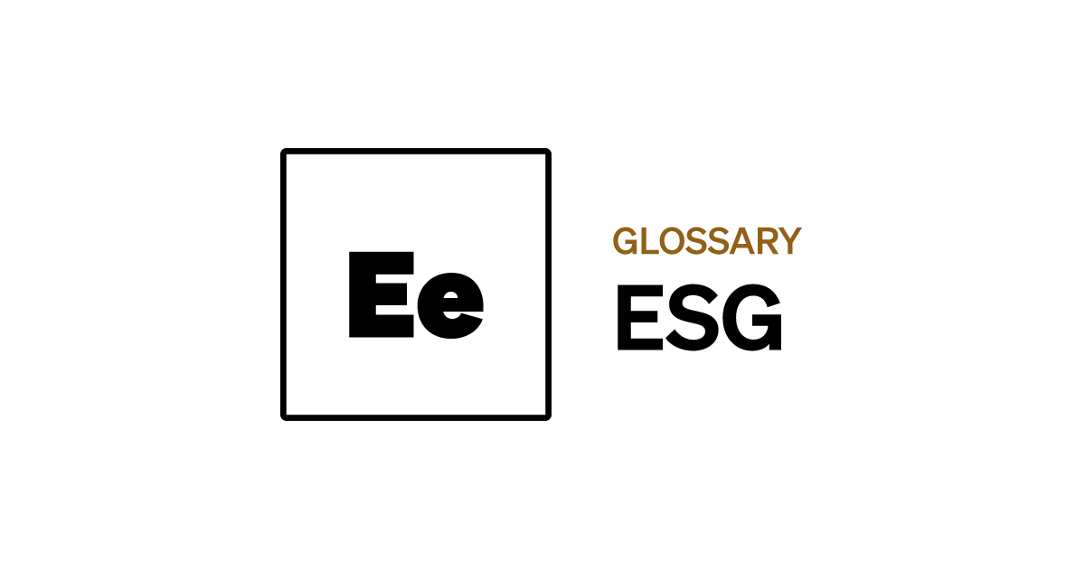 ESG | CFO Brew Glossary
